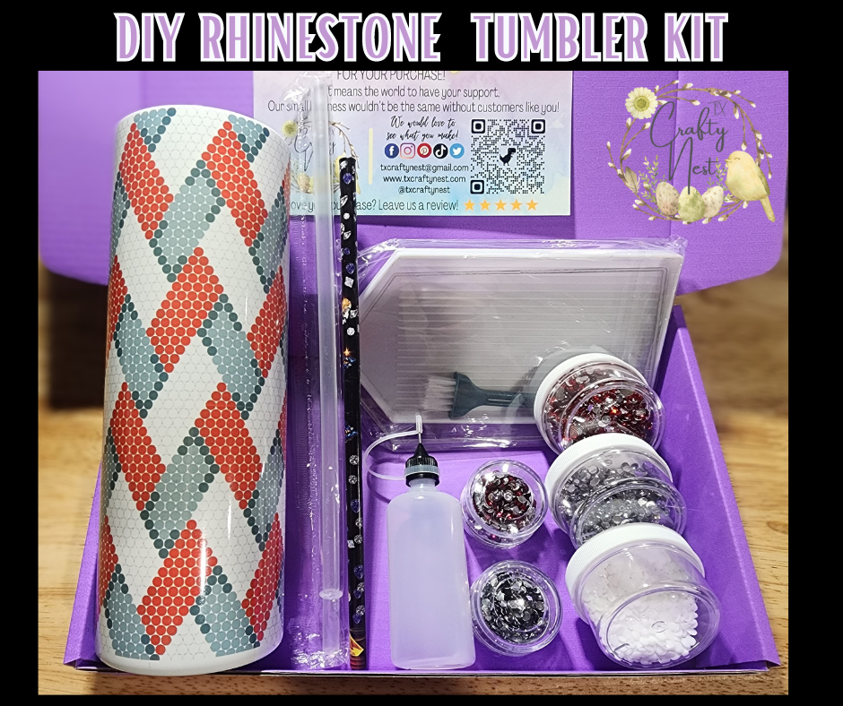 Starter Kits Rhinestone Tumblers – TXCRAFTYNEST